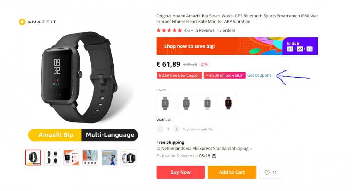 AliExpress Coupons: Even more discount with these 3 coupons