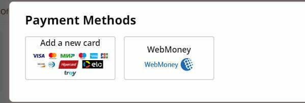 AliExpress credit card: how to remove, add or change it
