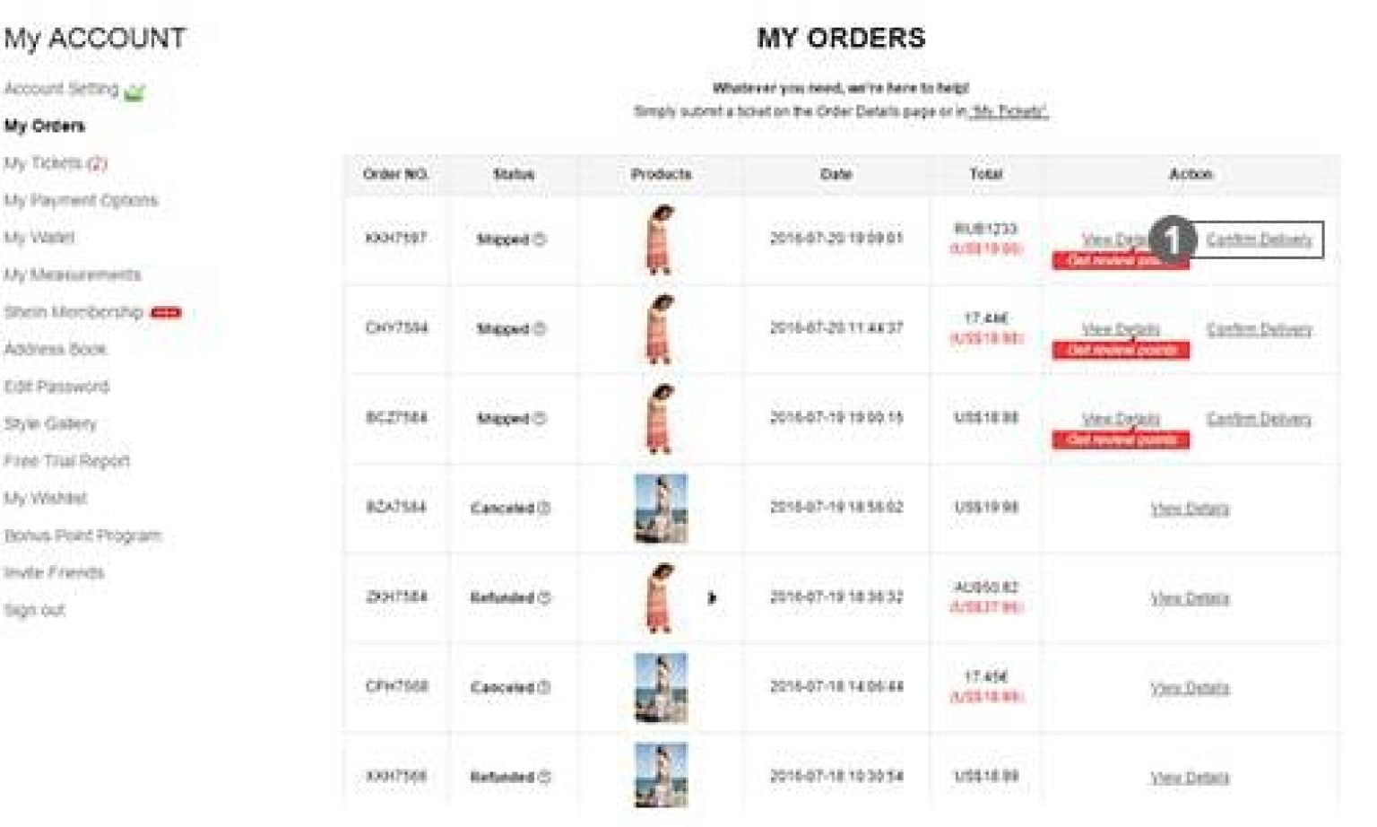 SHEIN package not received: here are your solutions